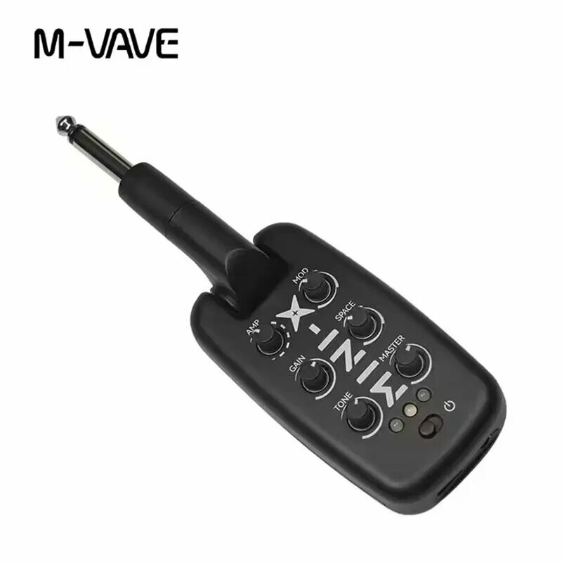 Гитарный усилитель для наушников M-VAVE MINI-X, процессор эффектов