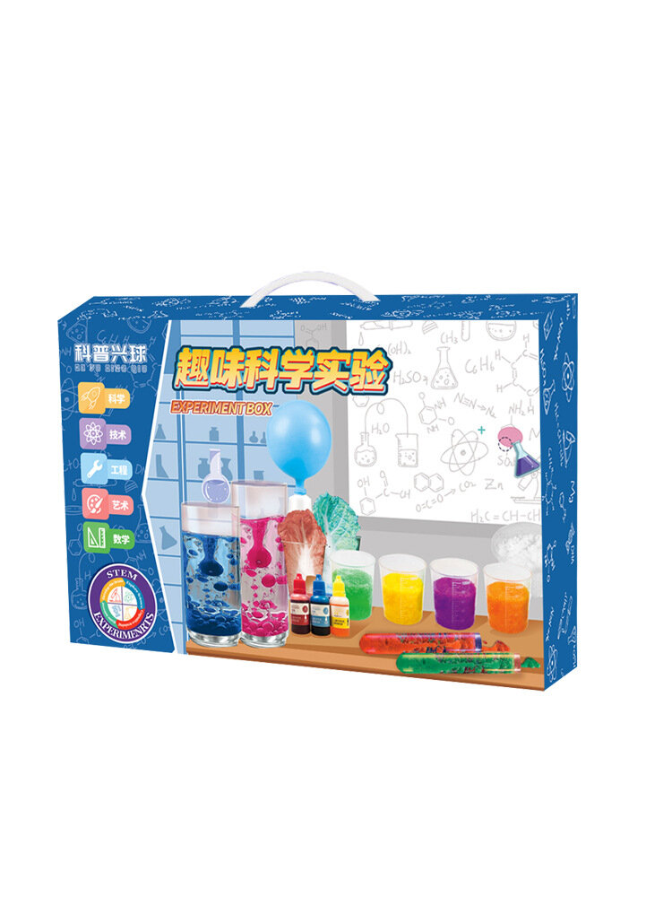 Оптовые образовательные детские игрушки, набор для научных экспериментов, детский сад, DIY рукоделие, технологические материалы для маленьких поделок, подарок