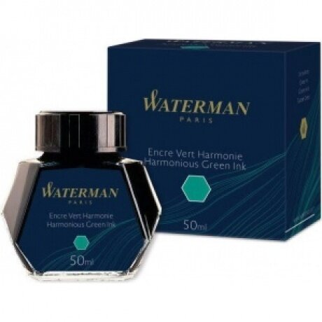 Флакон с чернилами Waterman (CWS0110770) Harmonious Green чернила зеленые чернила 50мл для ручек перьевых