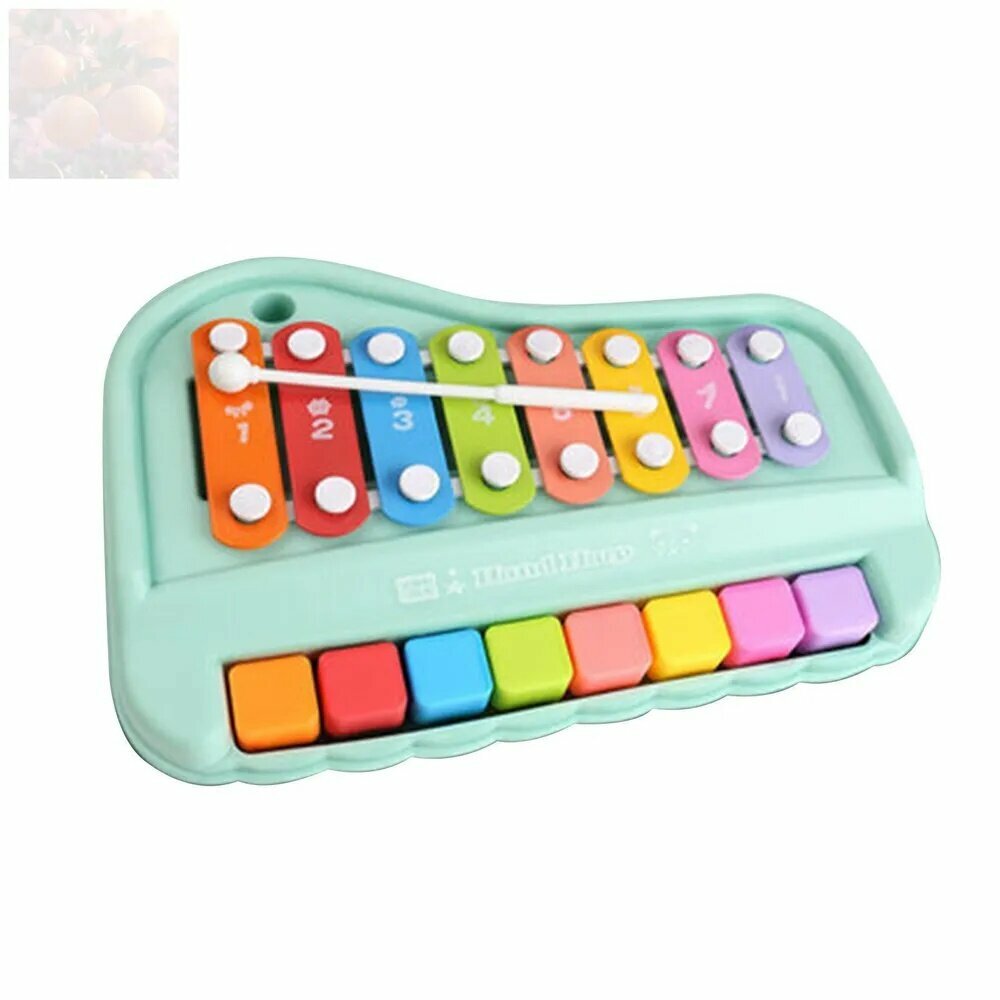 Музыкальная развивающая детская игрушка ксилофон,