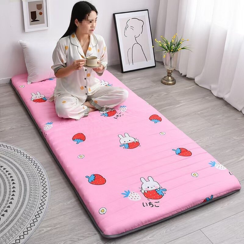 Складной матрас футон татами с эффектом памяти, ортопедический, для сна и отдыха, универсальный раскладной матрас для дома, гостей, походов и путешествий, компактное решение для маленькой квартиры