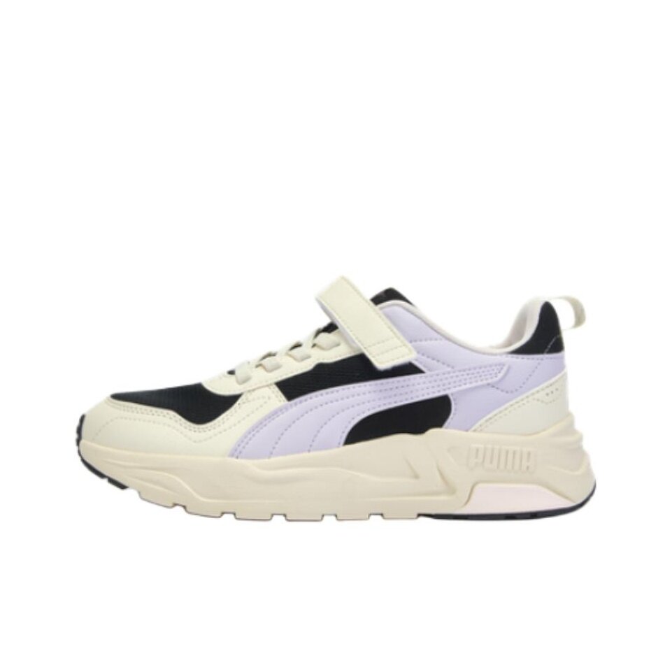 Ботинки PUMA Trinity 2, размер EU 35,5 стопа (22CM), бежевый/фиолетовый — фото 1