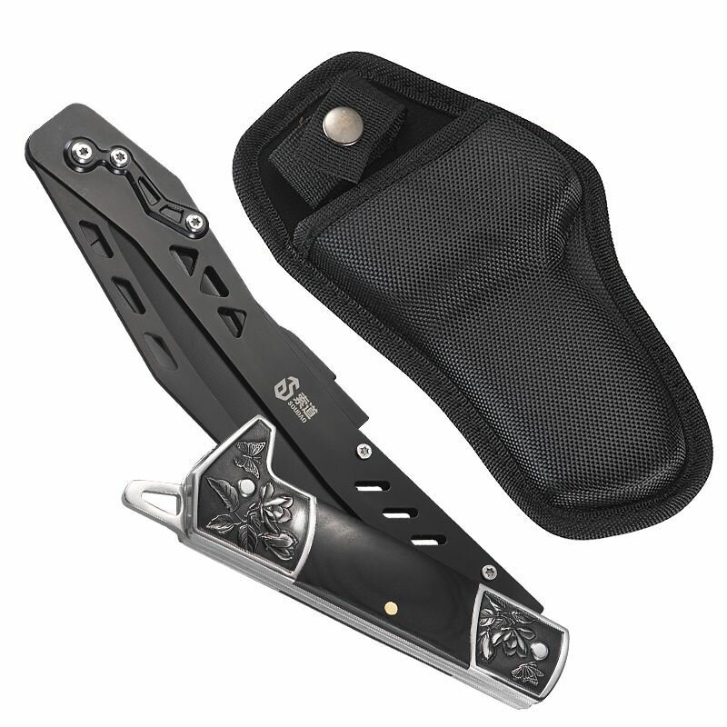 Премиум функциональный складной серп для рыбалки на открытом воздухе, для стрижки травы, маленький серп из нержавеющей стали, бытовой триммер для травы, сельскохозяйственный триммер для сорняков