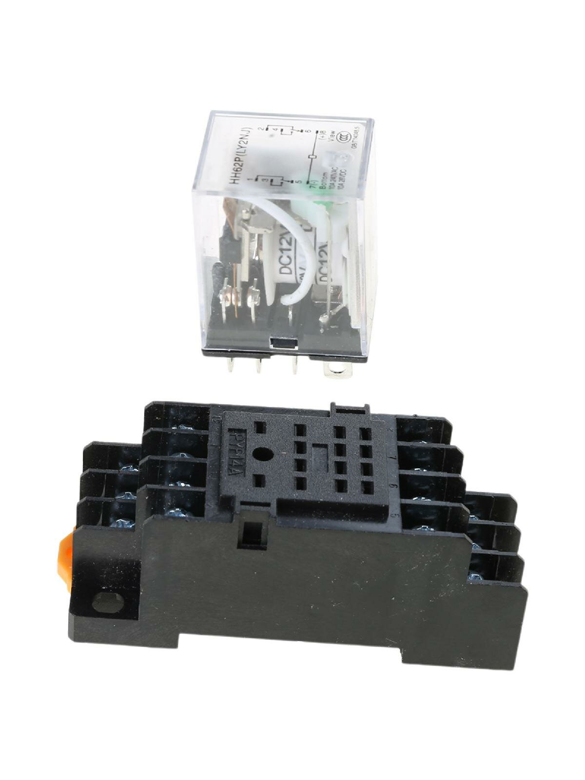 Реле LY2NJ 12V 10A с базой