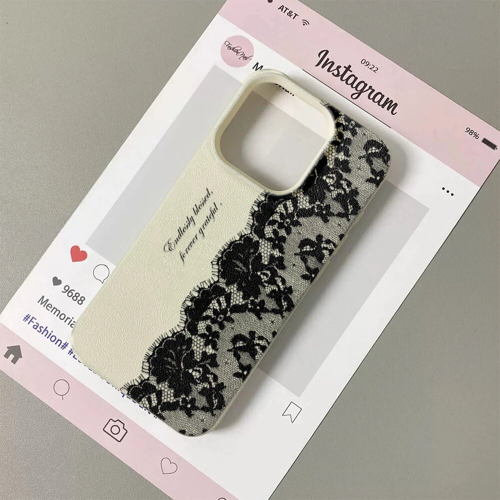 Сексуальный чехол для телефона с кружевным узором для iPhone 17, 17 Air, Style 5, For iphone 17 Pro
