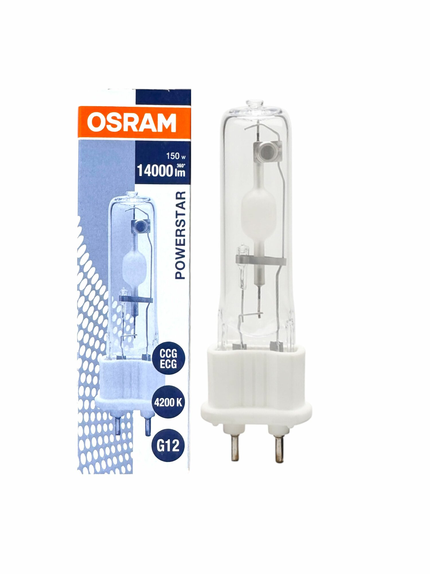 Лампа металлогалогенная Osram POWERBALL HCI-T 150W/942/G12 4200K NDL