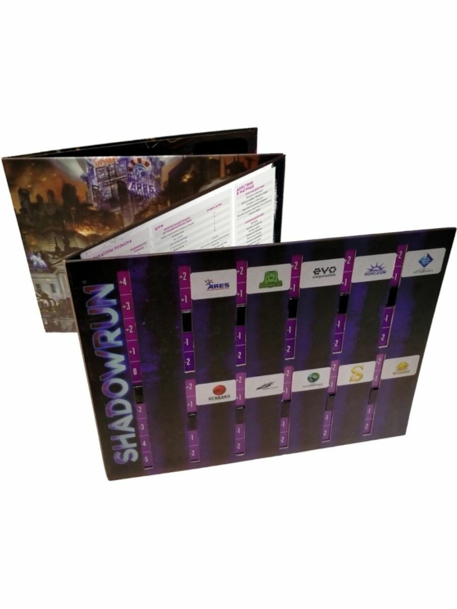 Дополнение для настольной ролевой игры Shadowrun: Шестой мир Ширма Ведущего