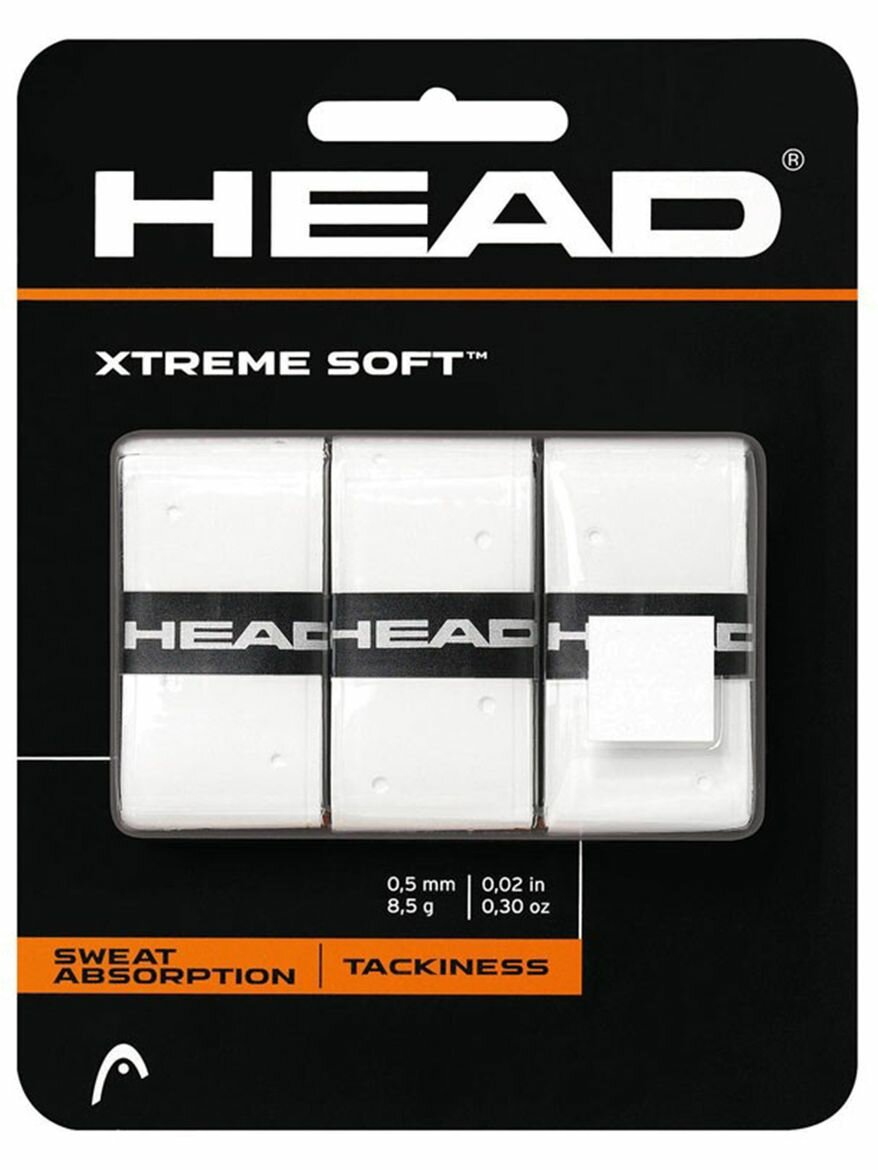 Овергрипы Head XtremeSoft Grip Overwrap Унисекс 285104-WH WH