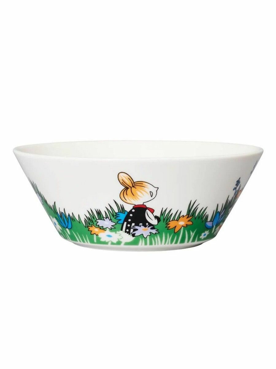 Пиала Arabia Finland Moomin "Малышка Мю на лугу" 15 см, фарфор