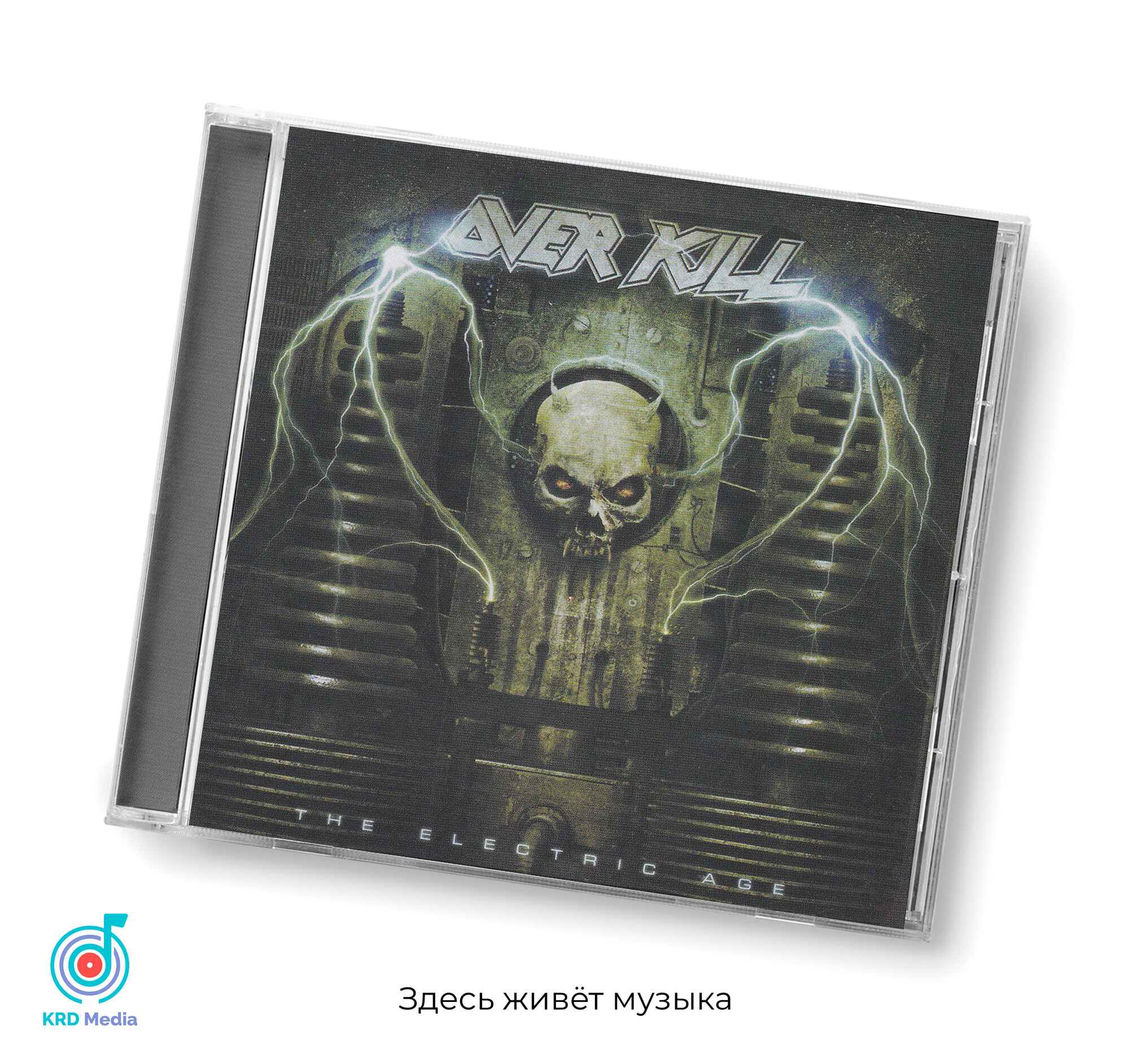 Overkill - The Electric Age, 2012, 16-page, CD-Аудио