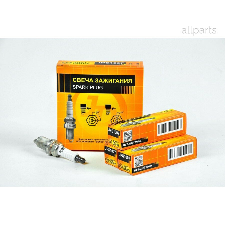 JUST DRIVE JPS1007 Свеча зажигания /BKR6EKB11/K20TR11