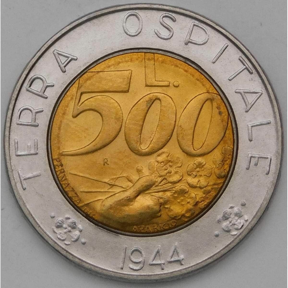 Сан-Марино 500 лир 1991 КМ269 UNC Гостеприимная земля арт. 37191