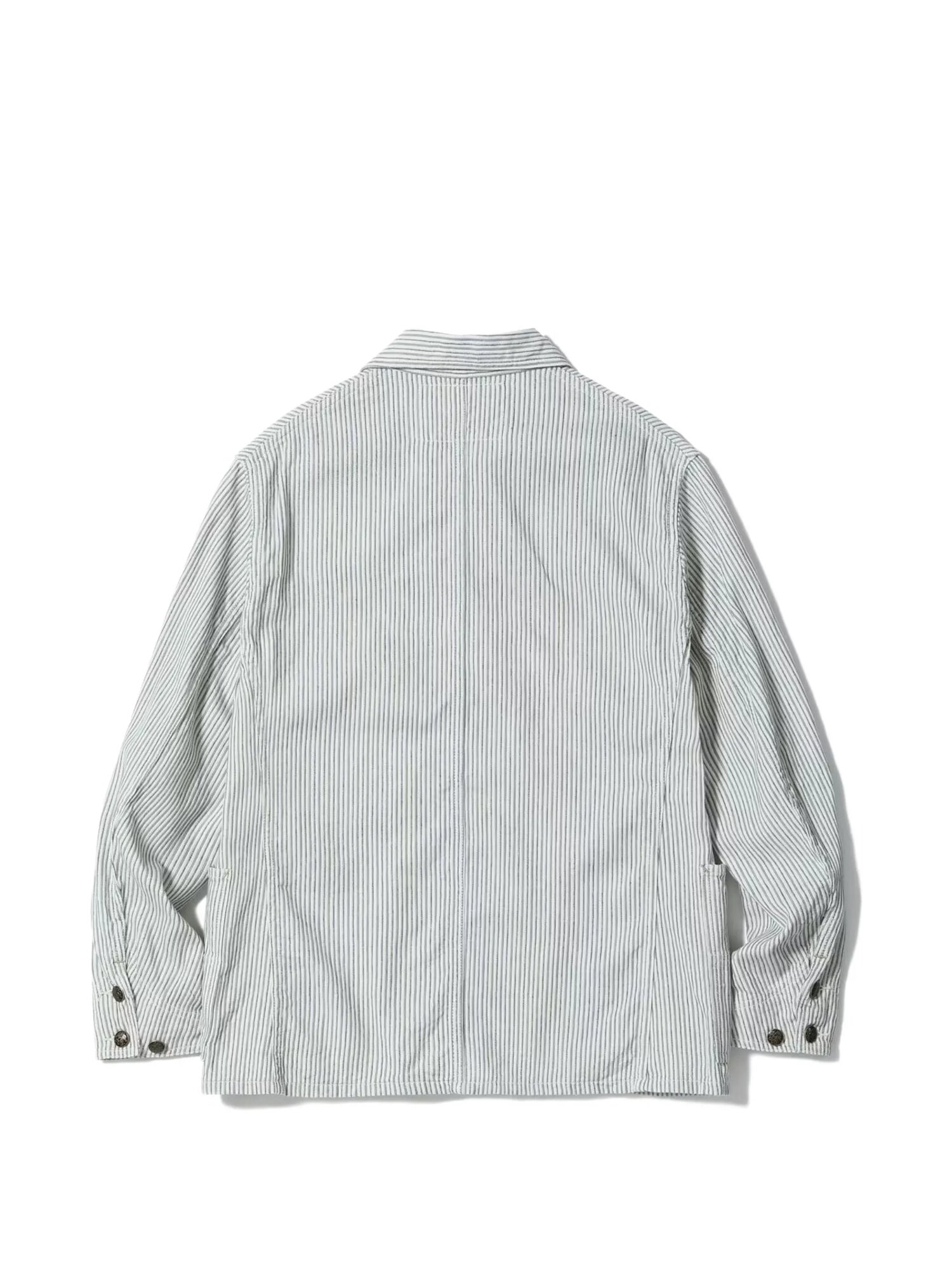 Рубашка Fiction Romance button-down striped cotton overshirt