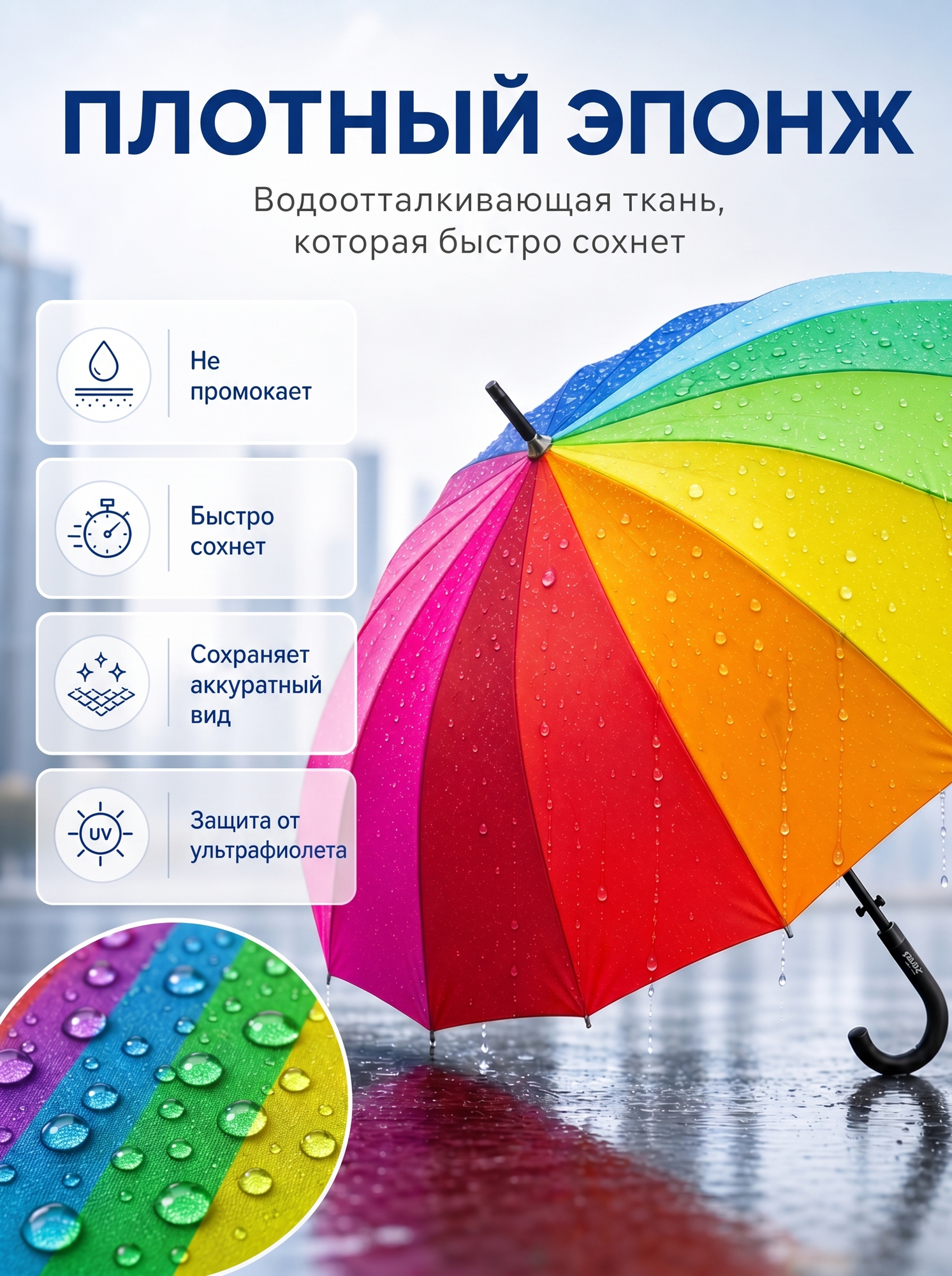 Зонт-трость — фото 1