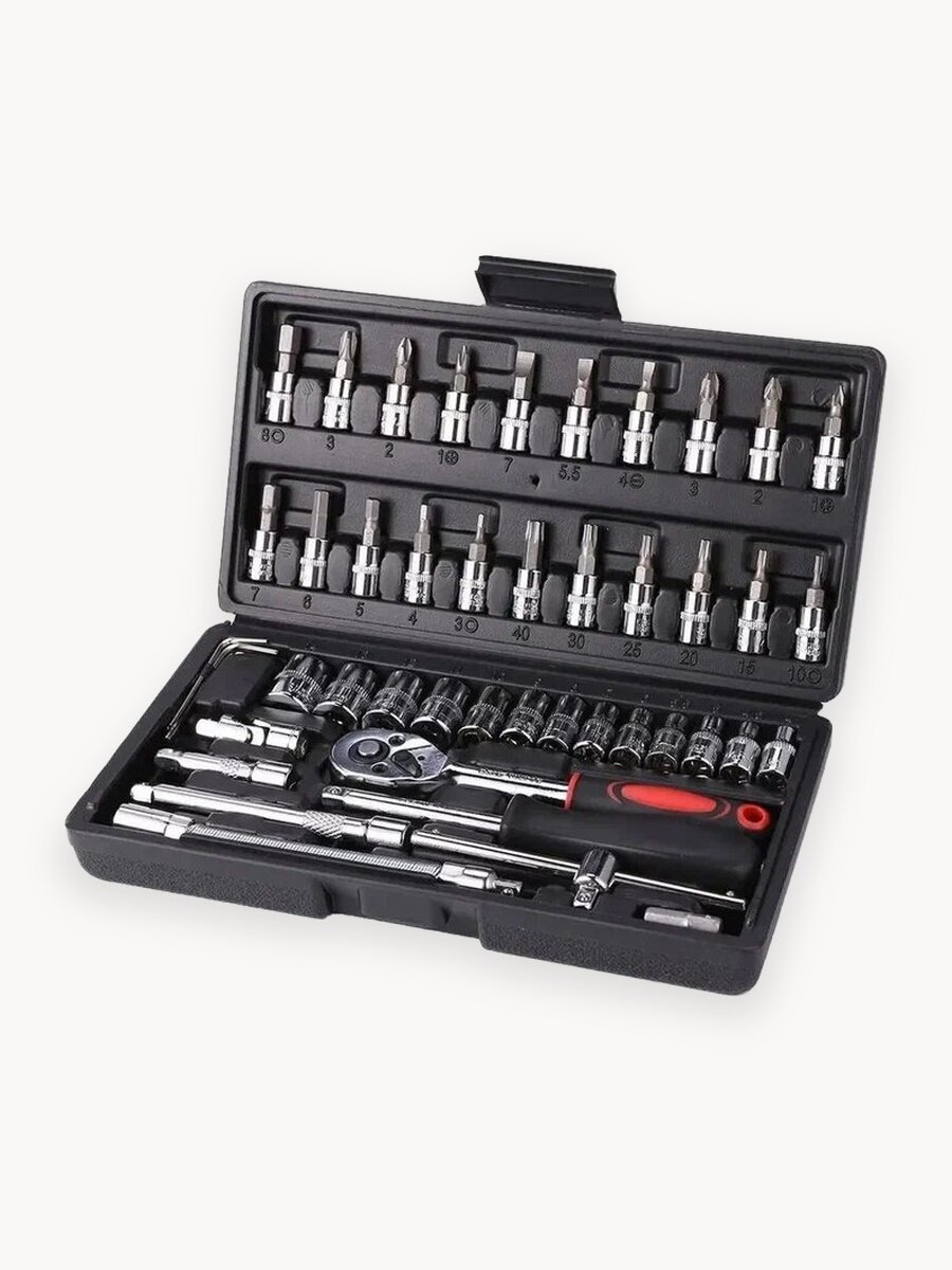 Набор инструментов для авто PW-TOOL46new 46 предметов