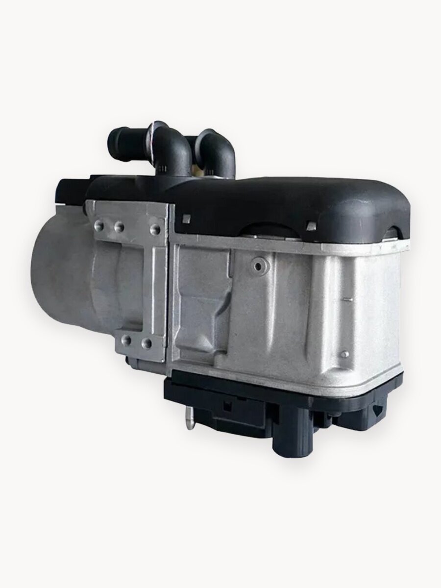 Предпусковой подогреватель 12в дизельный 5кВт / ПЖД жидкостный дизель и бензин / Мокрый фен автономный