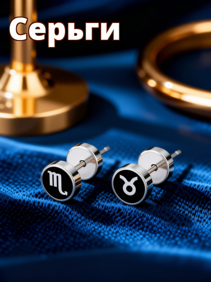 Комплект серег