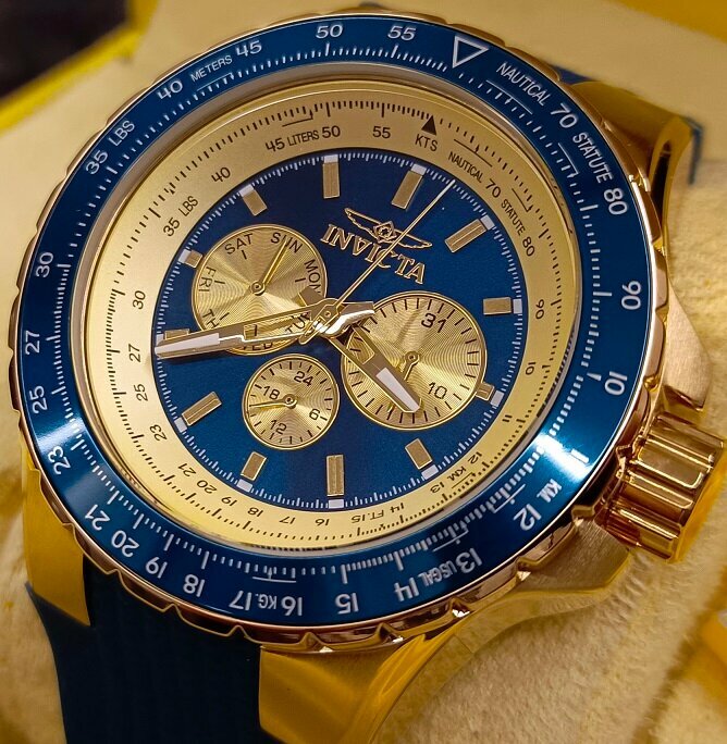 Наручные часы INVICTA Aviator, золотистый — фото 1