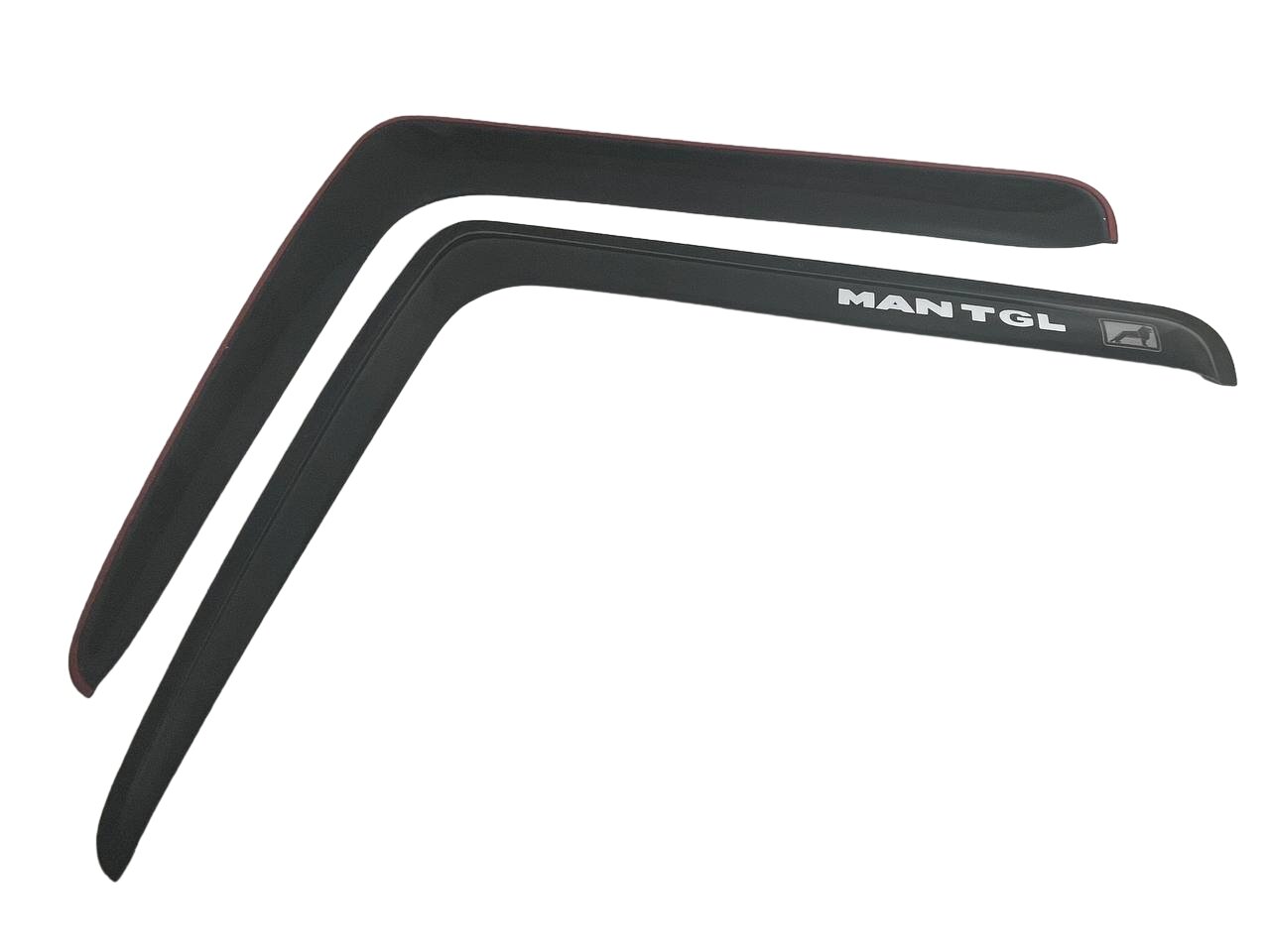 Дефлектор двери (ветровик) с лого на MAN TGL