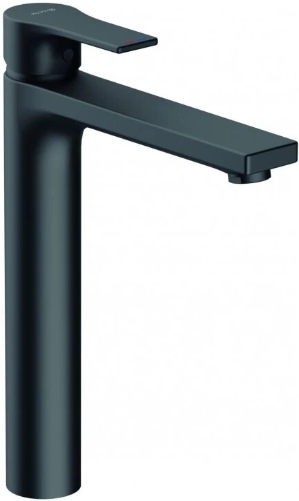 Смеситель для раковины Kludi Zenta SL 482563965 без донного клапана, черный матовый