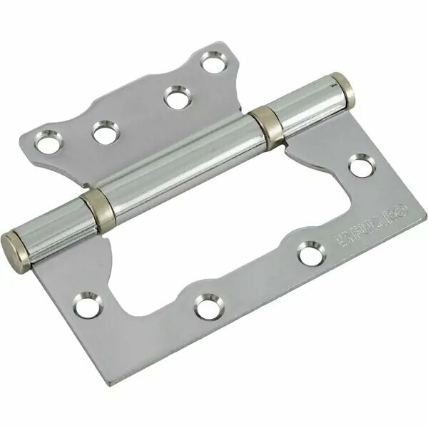 Петля без врезки N100500/2BB-CP/BL 100x75x2.5 мм сталь цвет хром