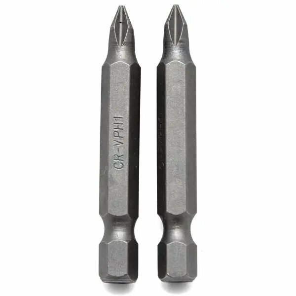 Бита крестовая магнитная Vira PH1x50 мм, 2 шт.