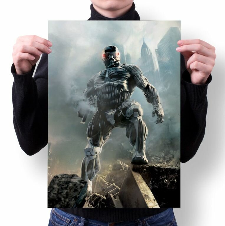 Плакат Crysis, Кризис №5, А3 (42-29 см)