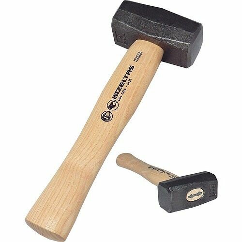 Кувалда с деревянной ручкой 1500г, IZELTAS, 5865251500, 13000001842