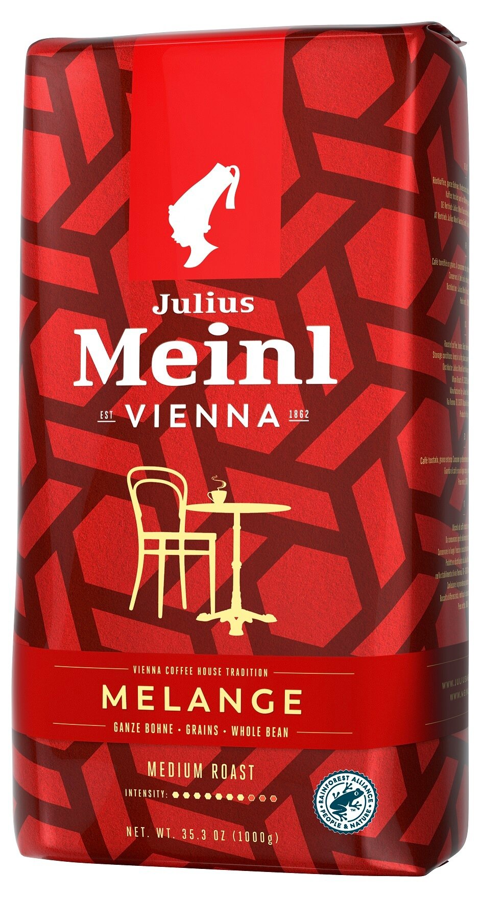 Кофе в зернах Julius Meinl Vienna Melange, 1 кг (Юлиус Майнл)