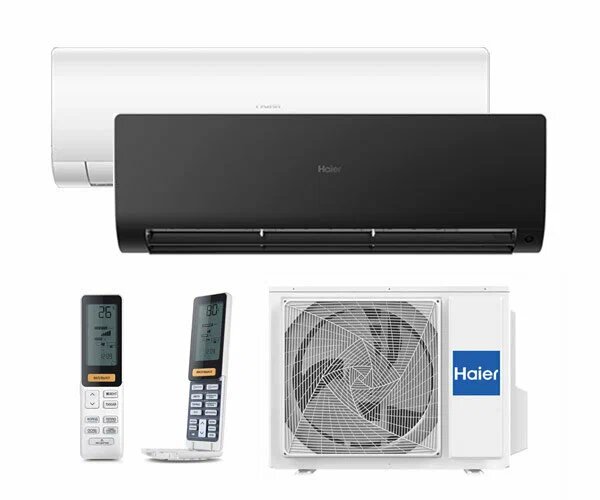 Мульти сплит система на 2 комнаты Haier 2U40S2SM1FA/AS25S2SF3FA-B/AS35S2SF2FA-W