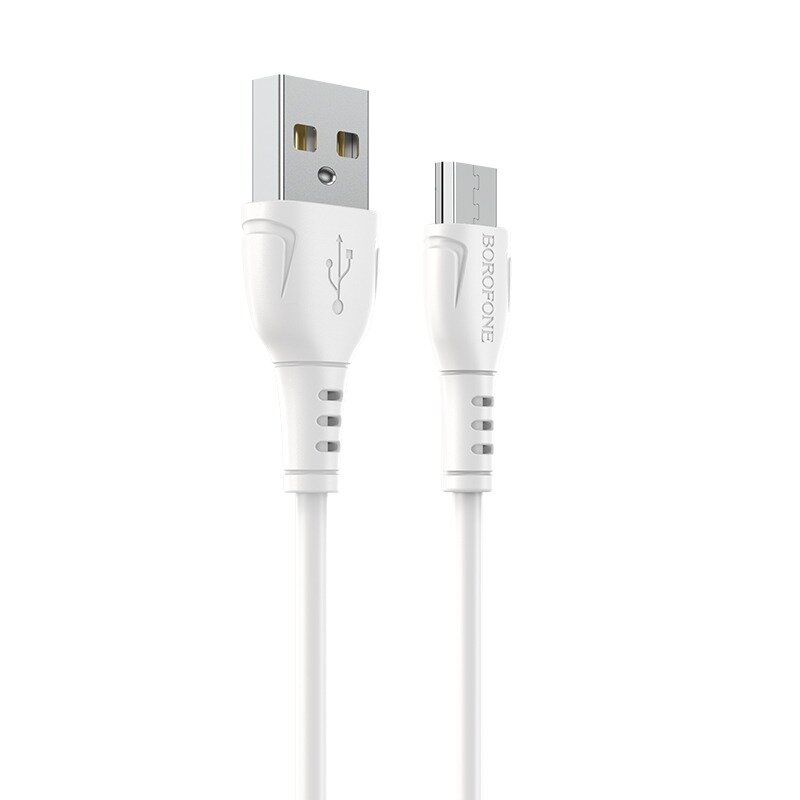 Кабель USB Borofone BX51 Triumph, Micro-USB, 1м, белый