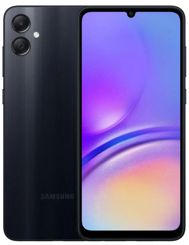 Смартфон Samsung SM-A055 Galaxy A05 4/64Gb черный