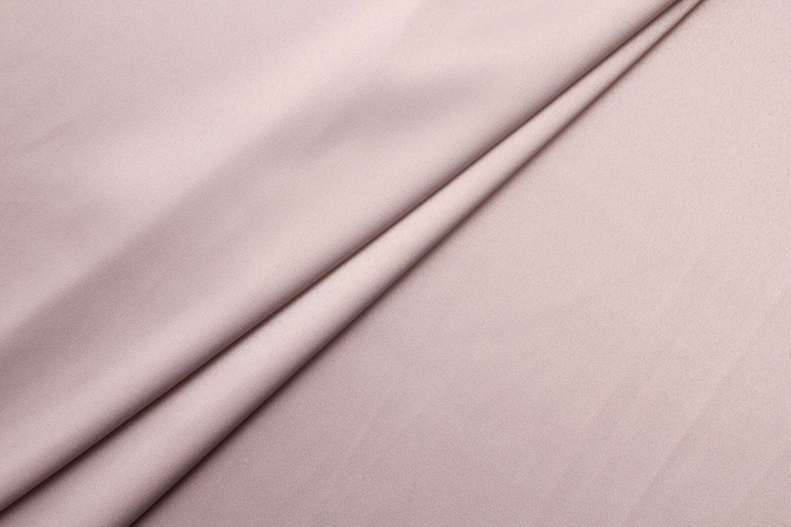 Ткань Атлас-стрейч плотный приглушенный розово-сиреневый, 380 г/пм, ш136см, 0,5 м
