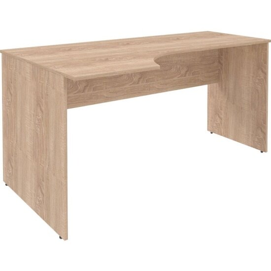 Стол эргономичный Skyland SET160-1(L) Дуб Сонома Светлый 1600х900х760 SIMPLE