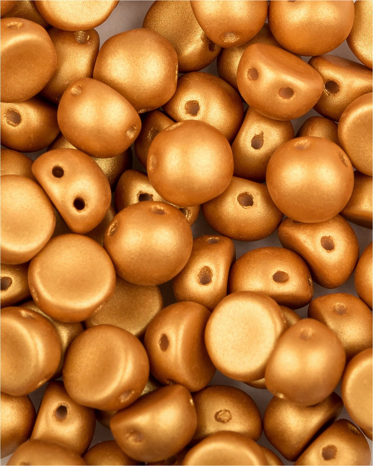 Бусины Чехия в форме кабошона Cabochon bead, 6 мм, цвет Alabaster Metallic Gold, 10 шт.