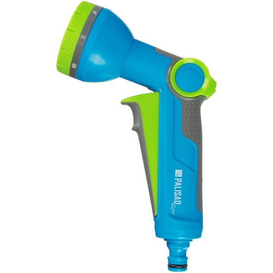 Пистолет-распылитель Palisad 8 режимов, регулируемый, с курком, 65799