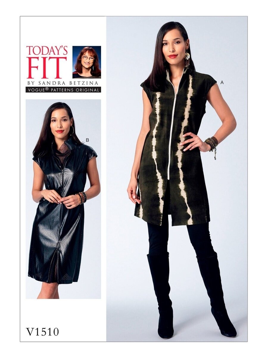 Выкройка VOGUE №1510 Платье