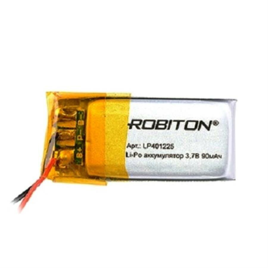 Robiton LP401225 Аккумулятор Li-Po 3.7 В, 90mAh