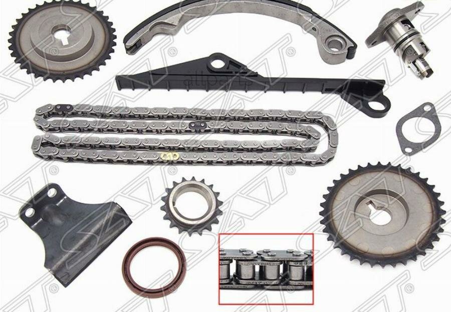 SAT TK-NS213-A Комплект замены цепи ГРМ NISSAN SR18DE/SR20DE/SR20DET 91-98