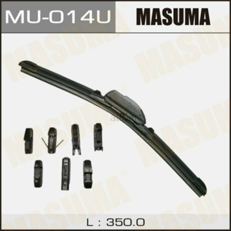 MASUMA MU-014U щетка плоская! 350mm универсальная\