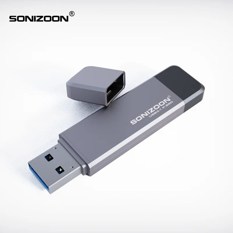 SONIZOON 235CN+46XT USB-флешка TYPE-C 128/256/512 ГБ/1/2 ТБ 128 ГБ, 3.1 MLC