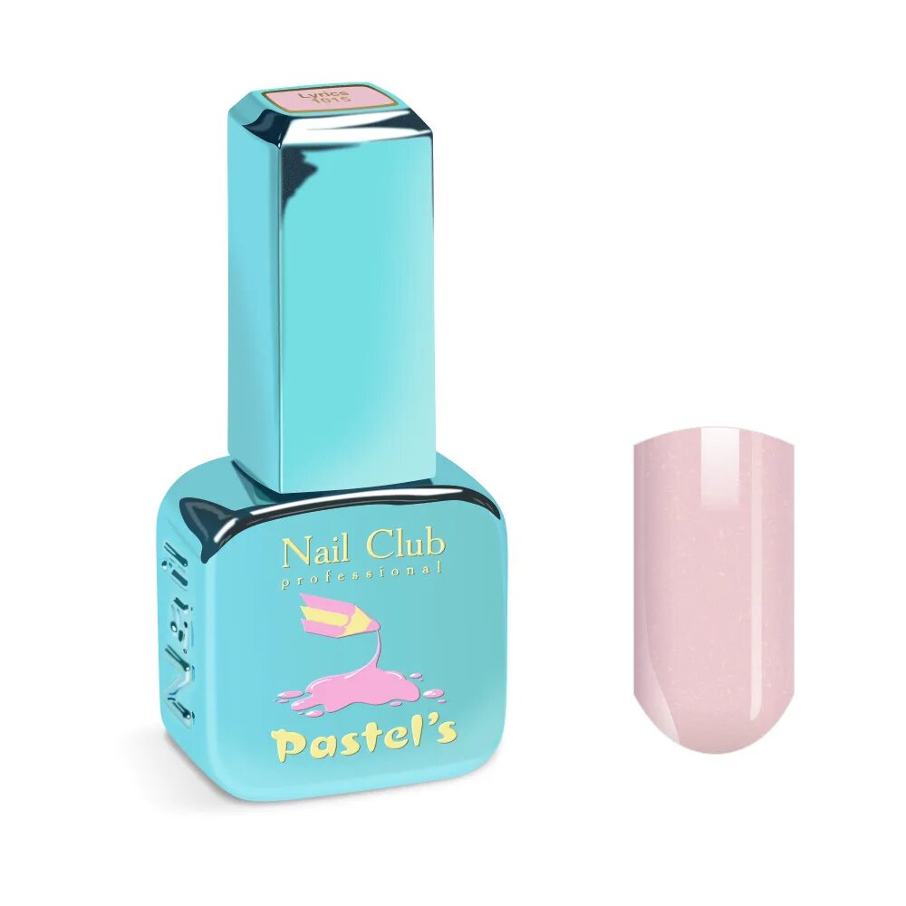 Nail Club Эмалевый гель-лак для ногтей с липким слоем PASTEL'S 1015 Lyrics 13 мл