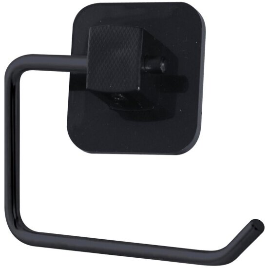 Держатель настенный для туалетной бумаги на клеевой пластине Мультидом "Лофт" 14х11х2,5 см (VL34-300)