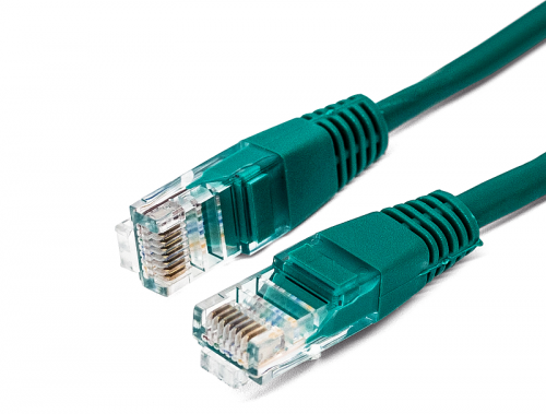 Патч-корд U/UTP Filum FL-U5-3M-G (CCA, PVC, кат. 5е) 3м зелёный