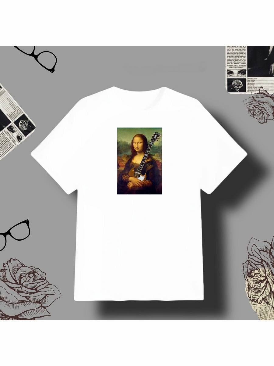 Футболка кина мона лиза