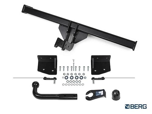 Фаркоп (ТСУ) Джили Кулрей 2020-2024, Берг, тип шара А