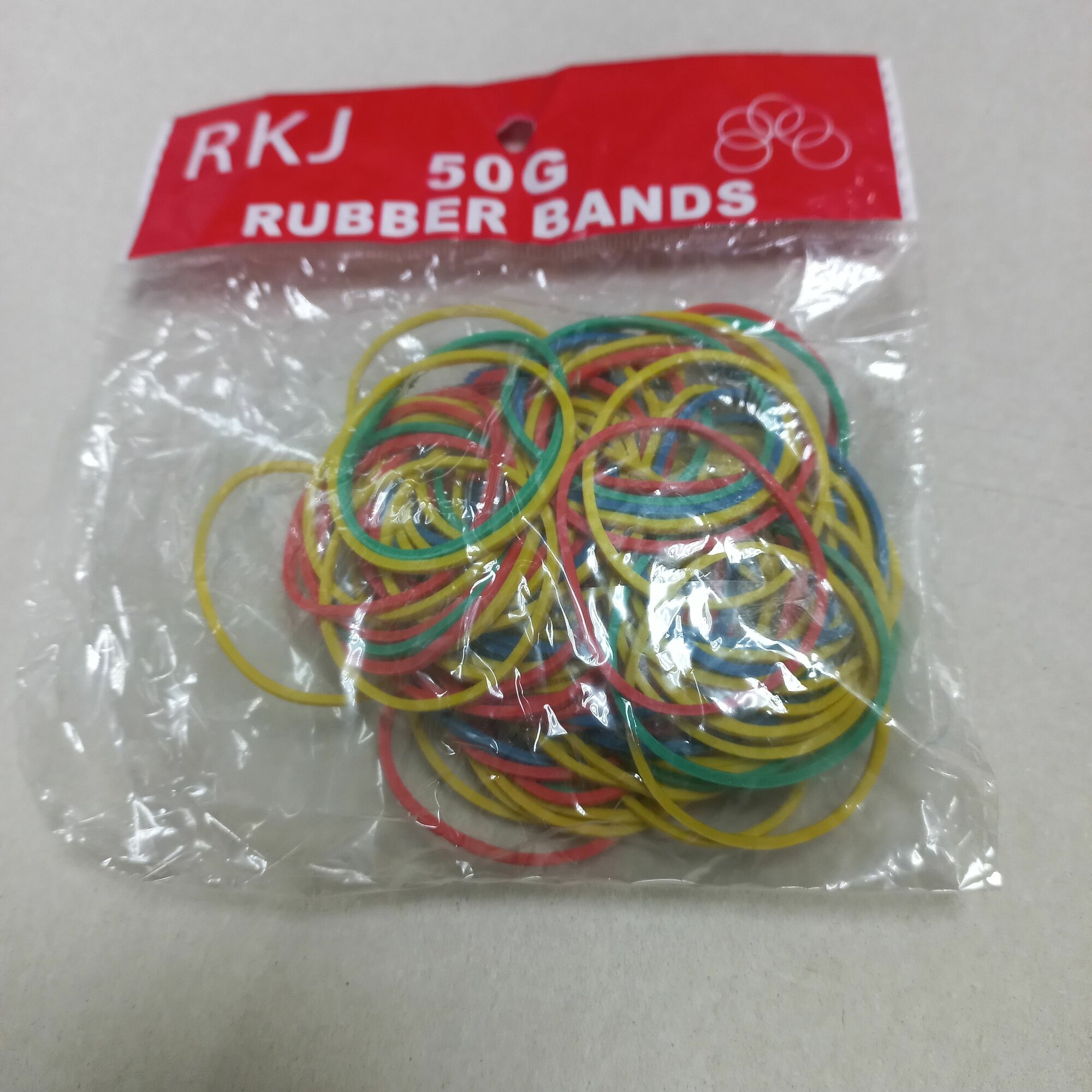 Разноцветные резинки для денег, но не только для них, 50гр.