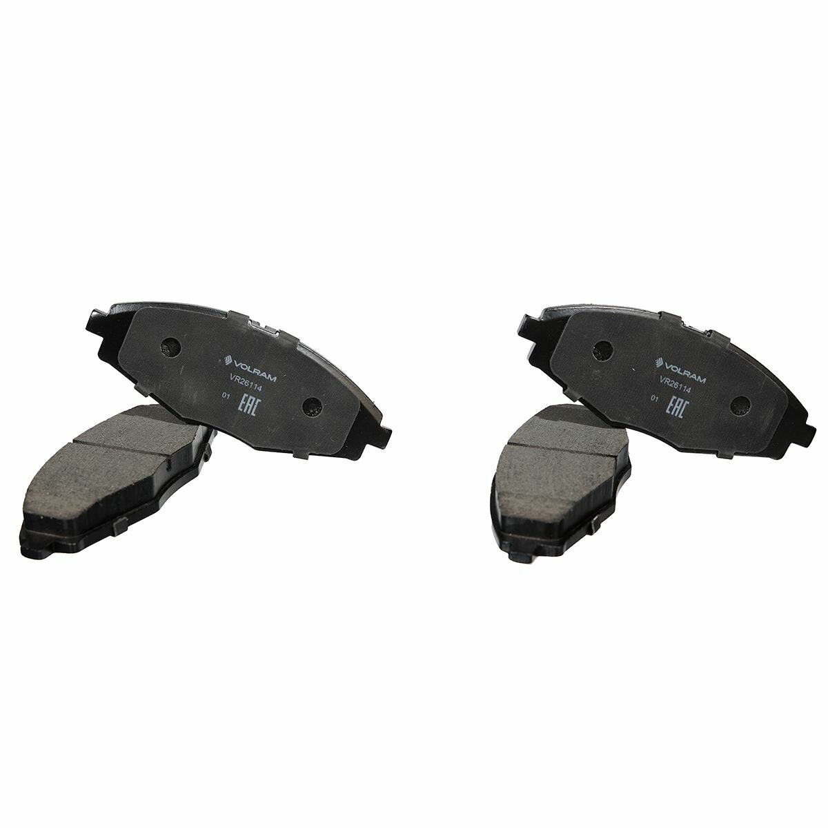 Колодки тормозные дисковые Volram VR26114 передние Daewoo Matiz (M100, M150) (98-)