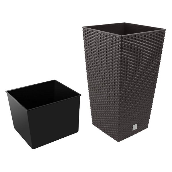 Кашпо Prosperplast Rato Square-wenge