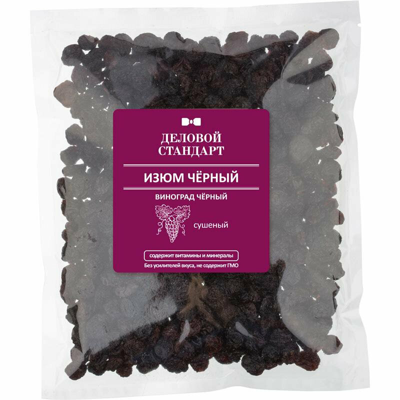 Изюм Деловой Стандарт черный, 500г, 1727876